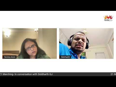 21 Marching- In conversation with Siddharth GJ – Marching Sheep